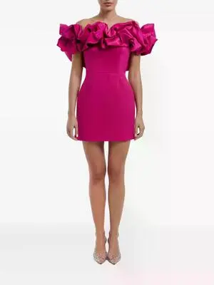 POST MERIDIEM Meringue Mini Dress - Pink