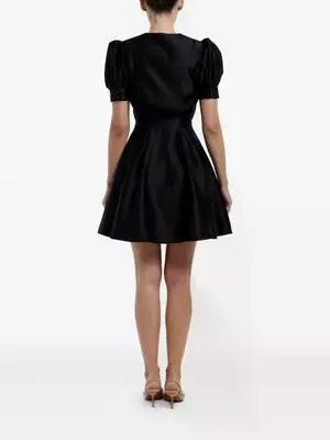 POST MERIDIEM Button-down Mini Dress - Black