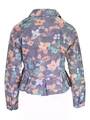 ODEEH Floral-print Jacket
