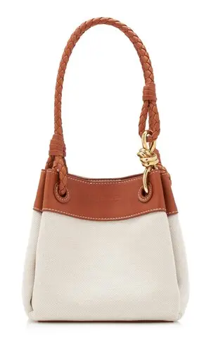 Bottega Veneta Small Parachute Canvas Bag - Neutral