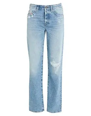 DIESEL® Cotton Straight-leg Jeans - Blue