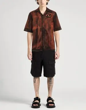 DIESEL Shirt Rust Size Cotton
