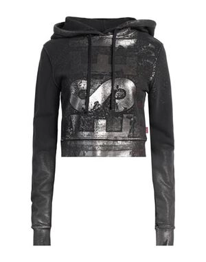DIESEL® Cotton Blend French Terry Sweatshirt - Charcoal