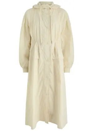 Moncler Coupiac Nylon Parka - White