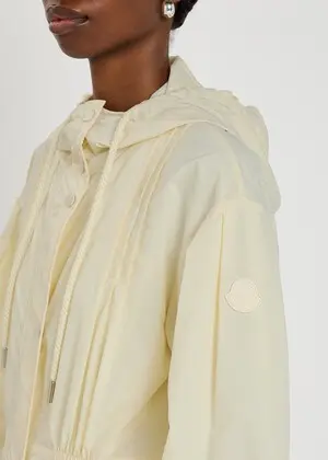 Moncler Coupiac Nylon Parka - White