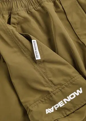 AAPE Straight-leg Shell Cargo Trousers