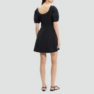Theory Puff Sleeve Mini Dress