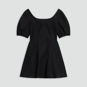 Theory Puff Sleeve Mini Dress