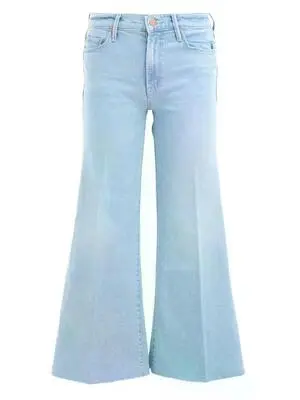 MOTHER Cotton Cropped Jeans