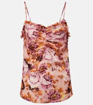 Chloe Floral Camis Tanks For Women