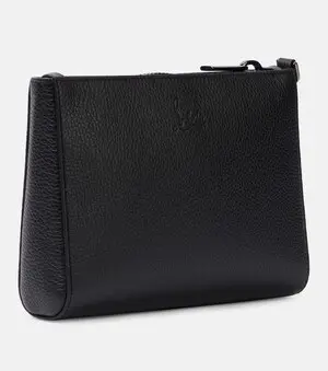 CHRISTIAN LOUBOUTIN Cabata Mini Studded Leather Pouch