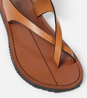 A.emery Millar Leather Sandals - Brown