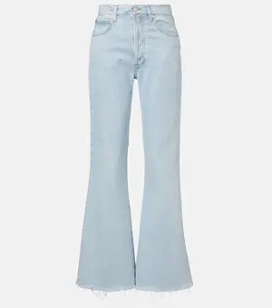 FRAME The Lax Flared Jeans - Blue