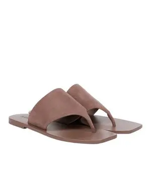 A.emery Paton Suede Slides - Brown