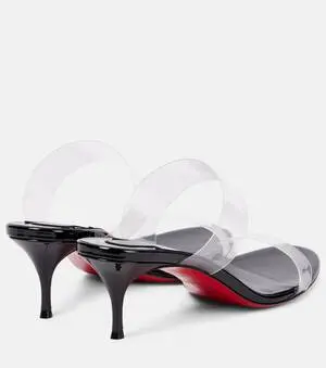 CHRISTIAN LOUBOUTIN Just Nothing 55 Pvc Sandals - Transparent