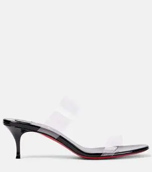 CHRISTIAN LOUBOUTIN Just Nothing 55 Pvc Sandals - Transparent
