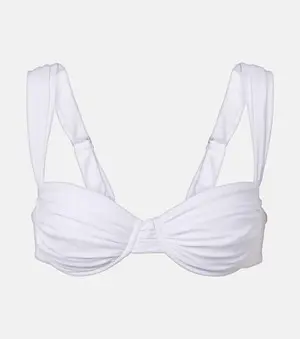 Faithfull The Brand Sol Bikini Top - White