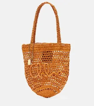 Chloé Small Raffia Shopper