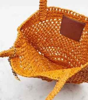 Chloé Small Raffia Shopper