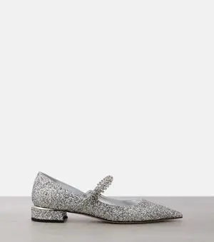 JIMMY CHOO Bing 25 Embellished Mary Jane Pumps