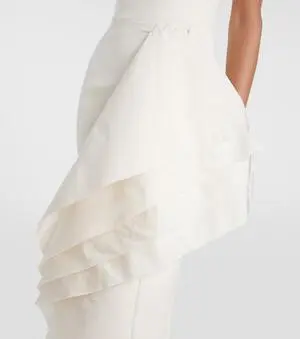 Safiyaa Bree Midi Dress - White