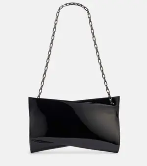 Glossed Shoulder Bags
