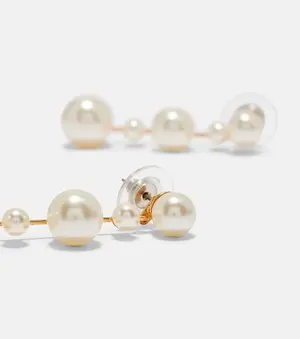 JENNIFER BEHR Maylin Faux-pearl Drop Earrings