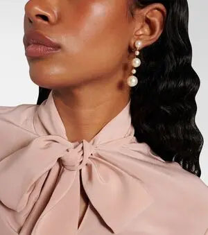 JENNIFER BEHR Maylin Faux-pearl Drop Earrings