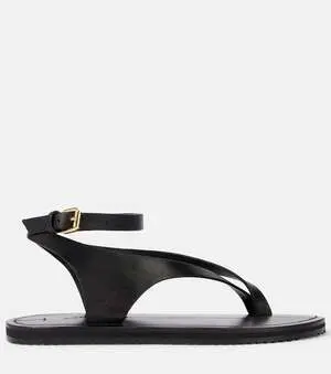 A.emery Millar Leather Sandals - Black