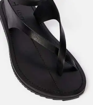 A.emery Millar Leather Sandals - Black