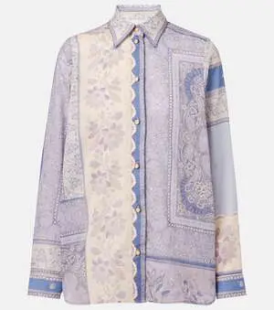 Zimmermann Lucky Printed Cotton Shirt