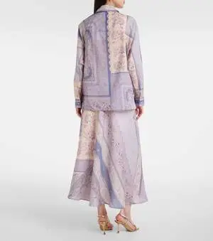 Zimmermann Lucky Printed Cotton Shirt
