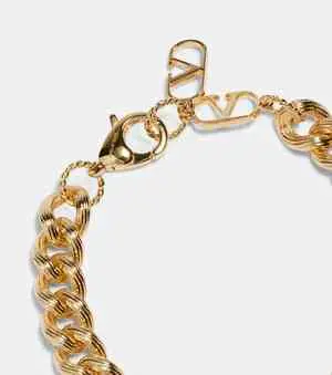 Valentino Garavani Eiffel Tower Crystal-embellished Bracelet