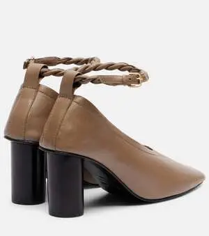 A.emery Amos 70 Leather Pumps - Brown
