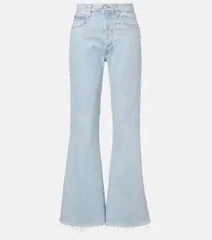 FRAME The Lax Flared Jeans - Blue