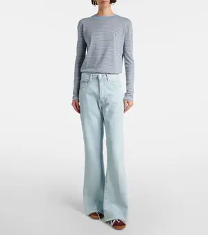 FRAME The Lax Flared Jeans - Blue