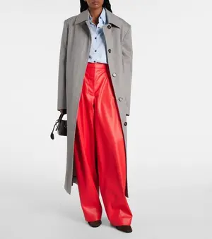 Stella McCartney Wool-blend Belted Coat