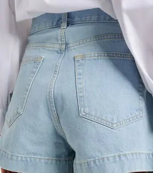 FRAME The Charm Denim Shorts