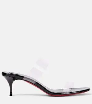 CHRISTIAN LOUBOUTIN Just Nothing 55 Pvc Sandals - Transparent