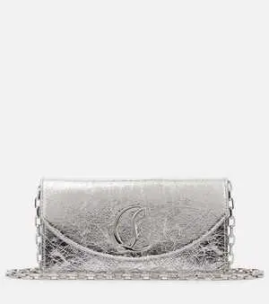 Christian Louboutin Metallic Clutches