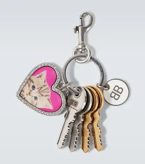Balenciaga Embellished Bag Charm - Multicoloured