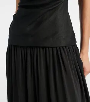 Faithfull The Brand Hedy Strapless Maxi Dress - Black