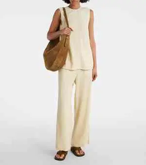 A.emery Shaw Suede Thong Sandals