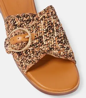 Clergerie Irme Raffia Slides