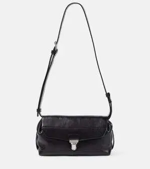 LEMAIRE Gear Leather Shoulder Bag - Brown