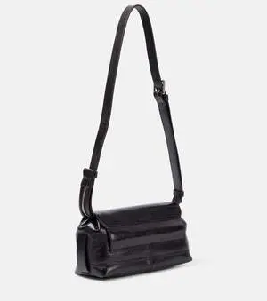LEMAIRE Gear Leather Shoulder Bag - Brown