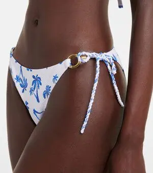 Heidi Klein Palm Beach Printed Bikini Bottoms