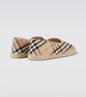 Burberry Check Espadrilles