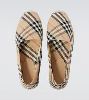 Burberry Check Espadrilles
