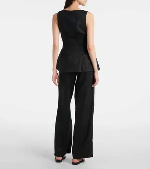 Faithfull The Brand Melia Linen Top
